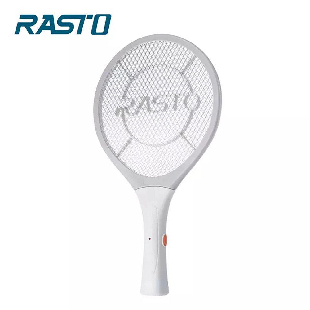 RASTO AZ1 電池式極輕量捕蚊拍-灰 - 旭益汽車